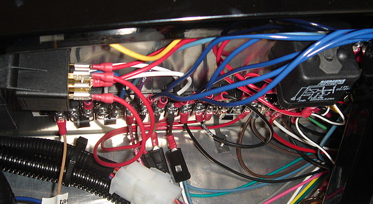 Dash wiring – Build Manual